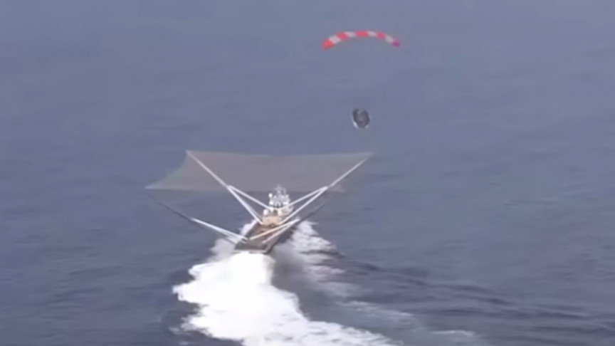 SpaceX Catches Both Fairing Halves For the First Time Post-Launch