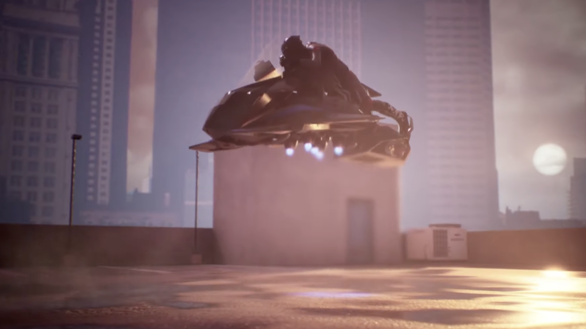 A Flying Motorcycle Prototype Completed Its First Flight Test