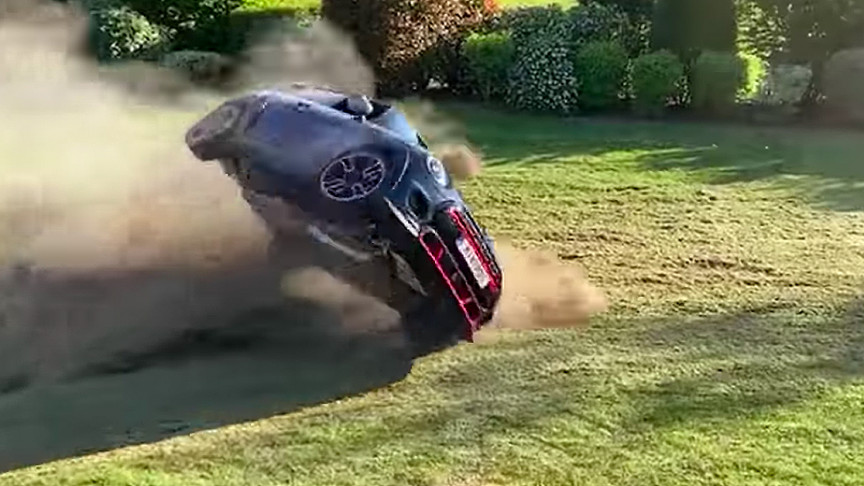 Guy Wrecks 2021 Mini John Cooper Works GP the Day It's Delivered