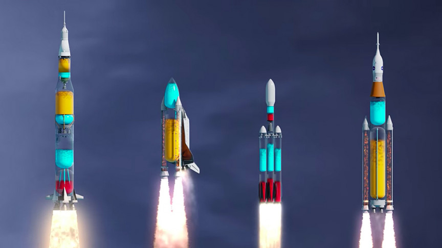 Famous Rockets Go Transparent: Stunning Video Shows How They'd Look ...