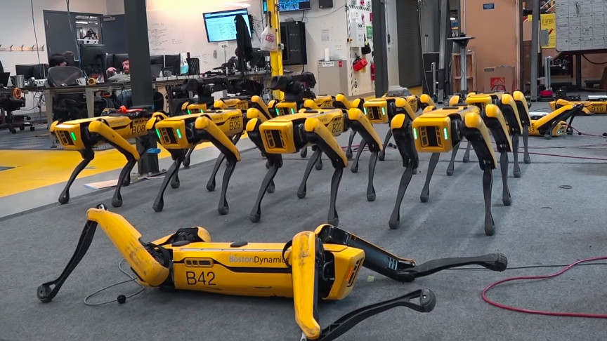 Boston Dynamics Shows off All Cool Things the Robot Dog Spot Can Do